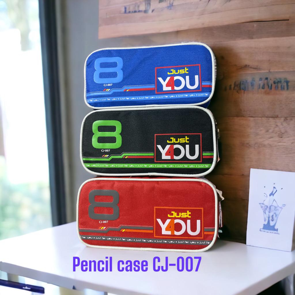 Jual Kotak Pensil CJ ( HITAM / BIRU / MERAH ) | Shopee Indonesia