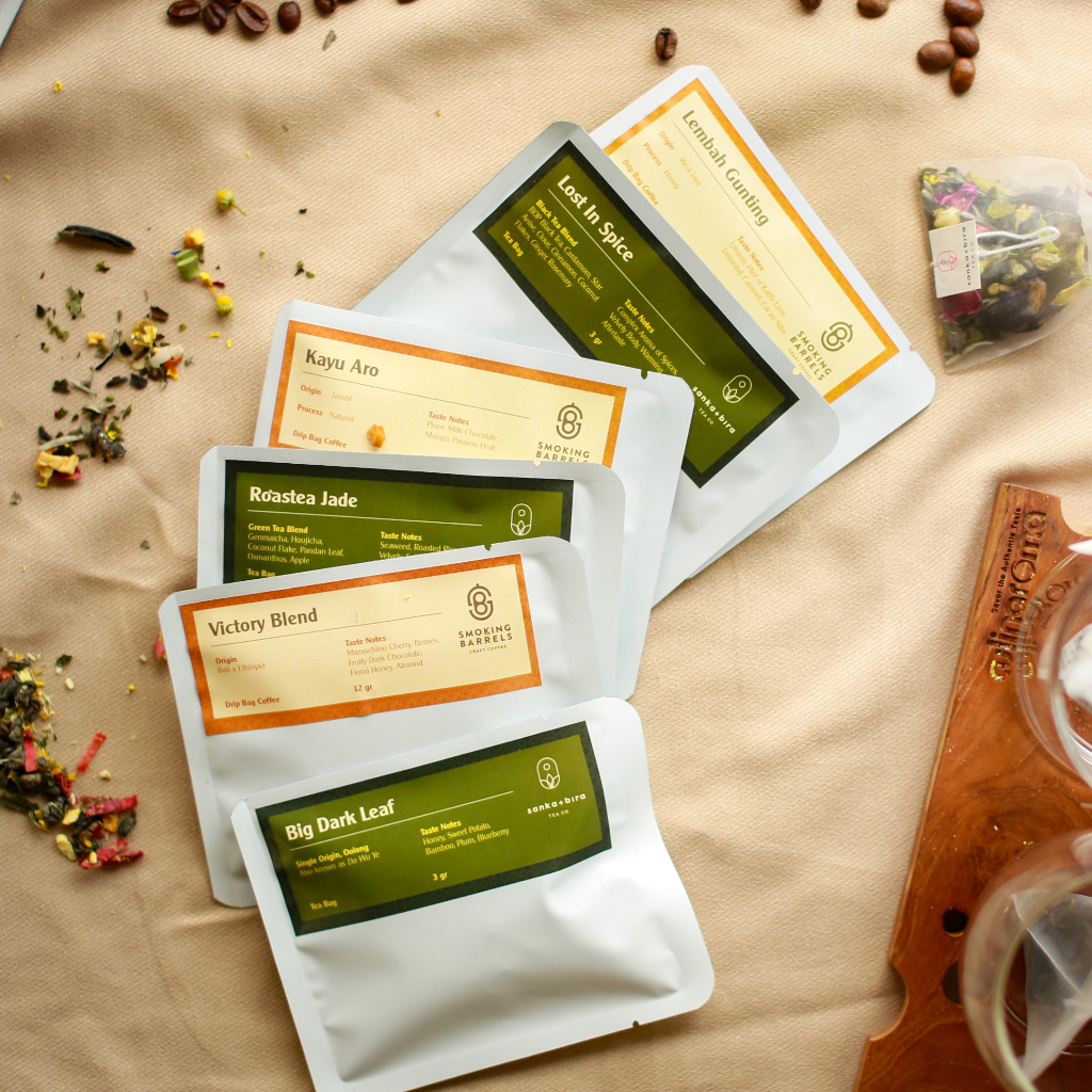 Jual Limited Bundling Coffee Drip Bag & Tea Bag (Kopi & Teh Sachet ...