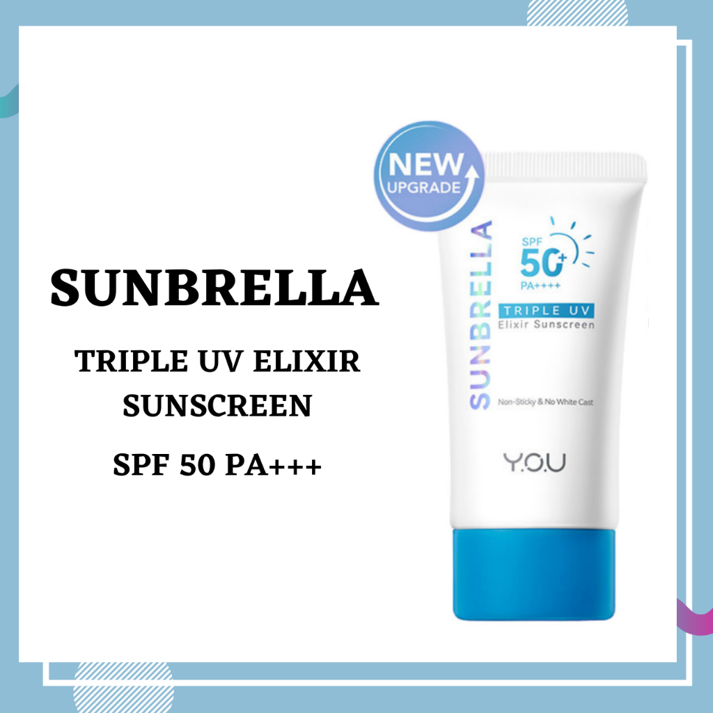 Jual You Sunbrella Triple UV Elixir Sunscreen SPF 50+ PA++++ 30ml | Shopee Indonesia