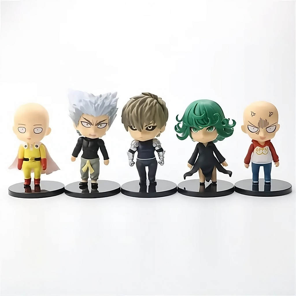 Jual Figure Anime One Punch Man Chibi Cute "Saitama,Genos,Garou ...