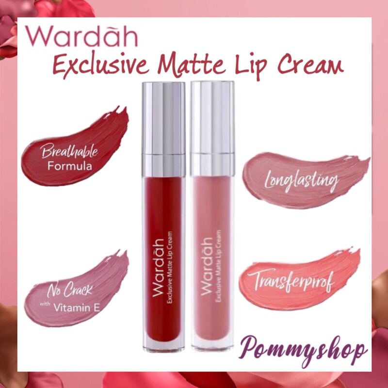 Jual Wardah Exclusive Matte Lip Cream | Shopee Indonesia