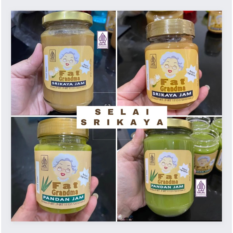 Jual Selai Srikaya Medan Selai Srikaya Pandan Selai Pandan 200gr dan ...