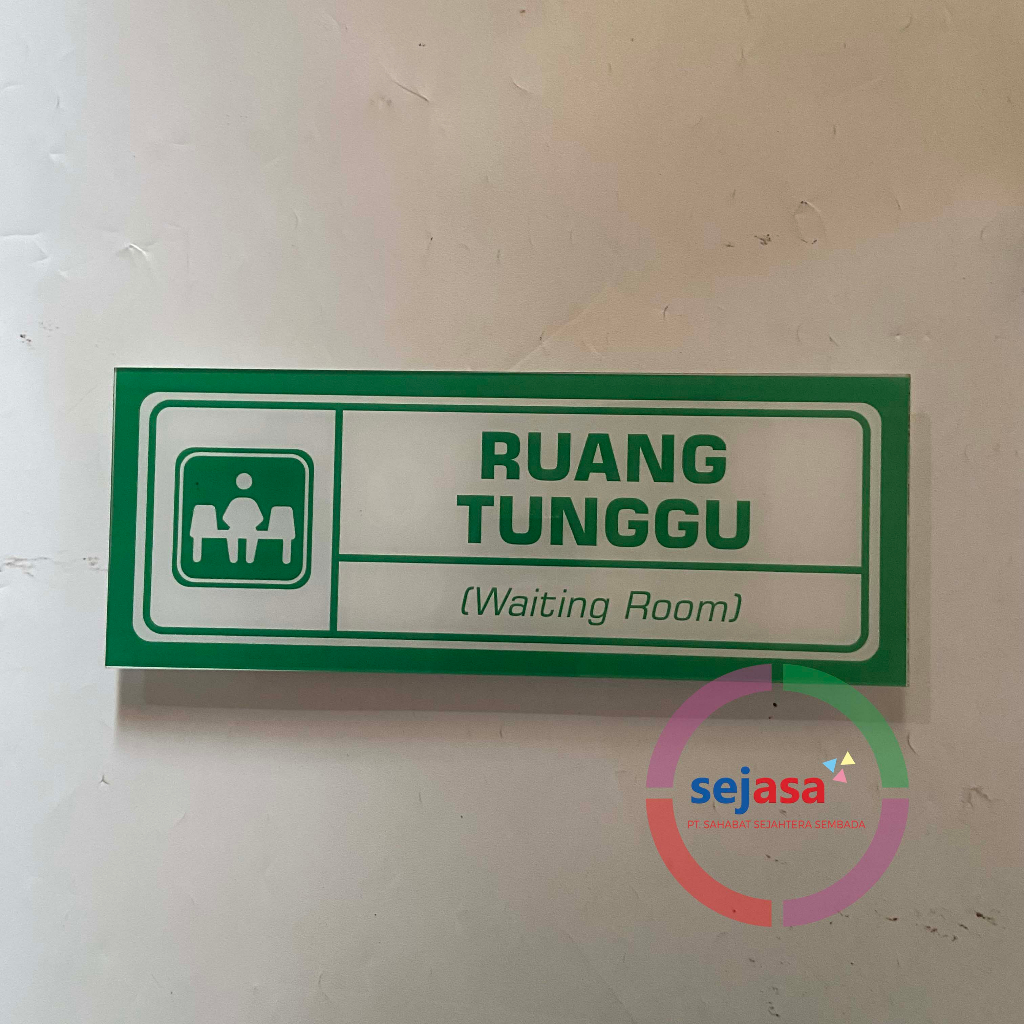 Jual Nama Ruang Klinik Minimalis Siap Pakai, Papan Nama Ruangan Akrilik ...