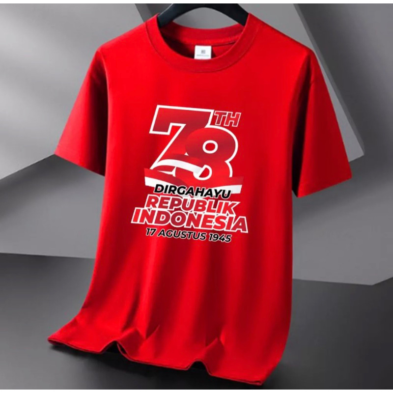 Jual Baju Kaos 17 Agustus NKRI Dirgahayu Kemerdekaan HUT RI ke 78 Garuda Merdeka Indonesia ...