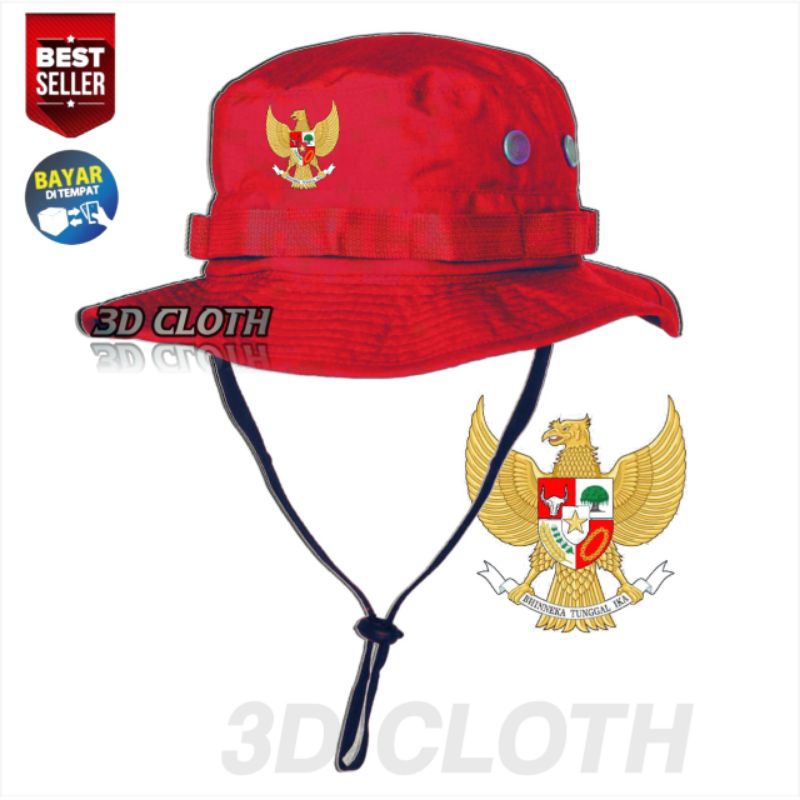 Jual Topi Rimba Garuda Indonesia/Topi Gunung Outdoor Adventure Camping ...