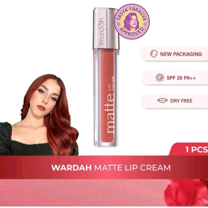 Jual WARDAH EXCLUSIVE MATTE LIP CREAM (NEW SHADE) | Shopee Indonesia