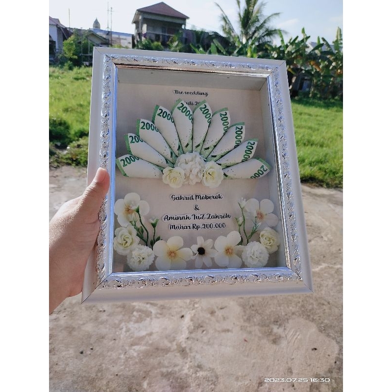 Jual mahar pernikahan/ bingkai mahar / mahar 3d / nikah yuk pontianak ...