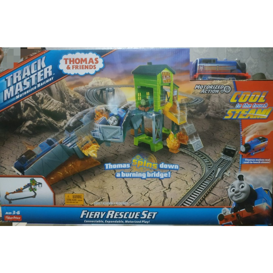 Jual Thomas and Friends Trackmaster Fiery Rescue Set | Shopee Indonesia