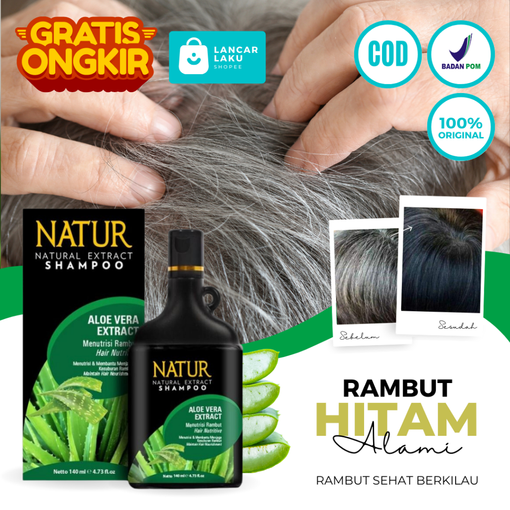 Jual Shampo Pelurus Rambut Permanen Shampo Nature Sampo Natur Rambut ...