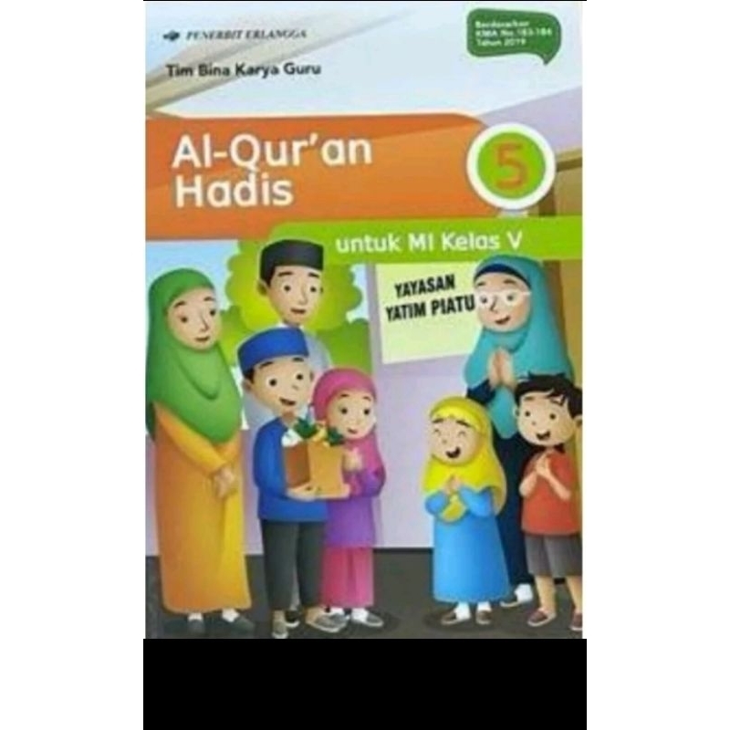 Jual 0092970560 - AL-QURAN & HADIS MI KELAS 5 K2019-PENILAIAN ERLANGGA | Shopee Indonesia