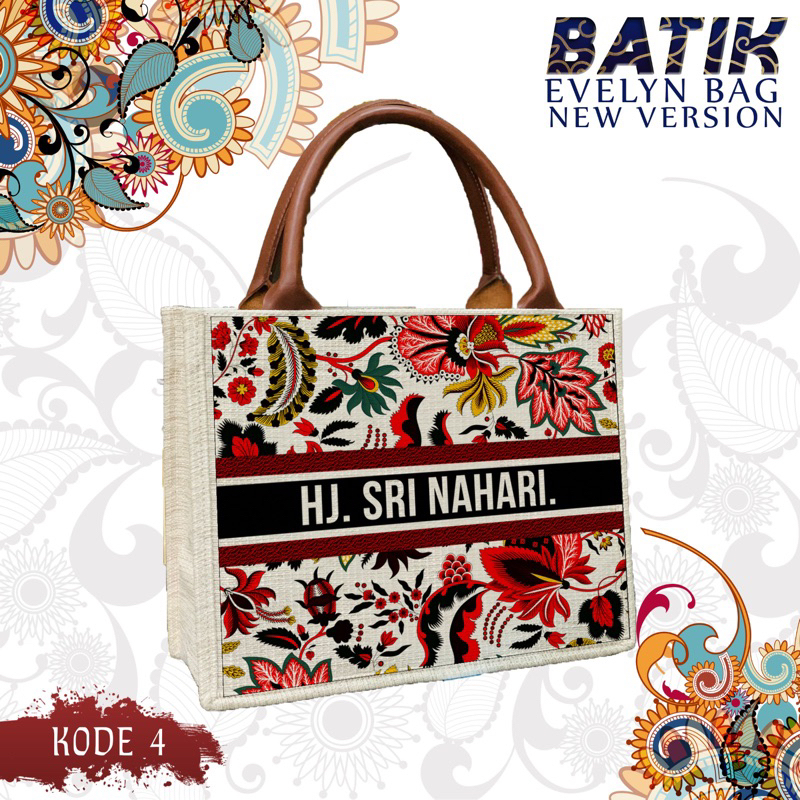 Jual TAS TOTEBAG WANITA TAS JINJING BATIK TAS CANVAS BATIKS | Shopee Indonesia