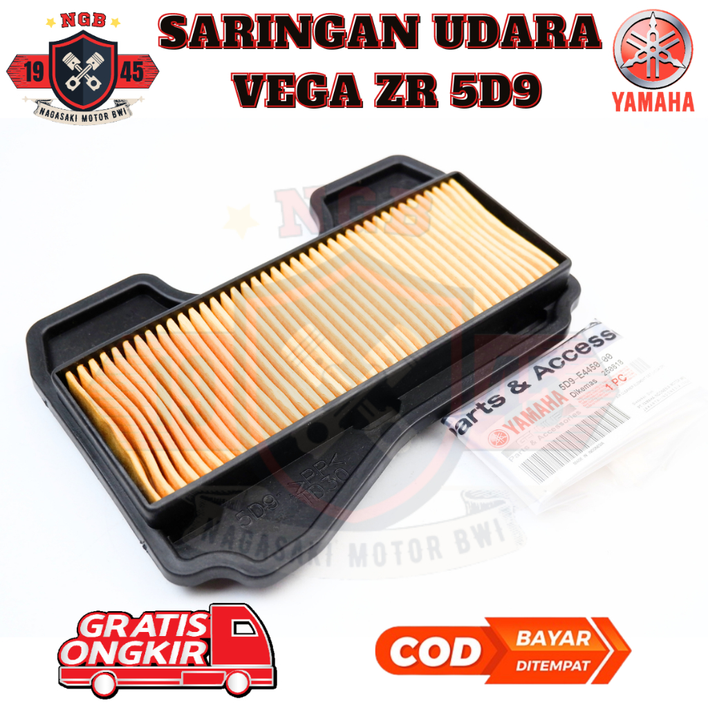 Jual filter udara vega zr - saringan udara jupiter z - 5D9 | Shopee ...