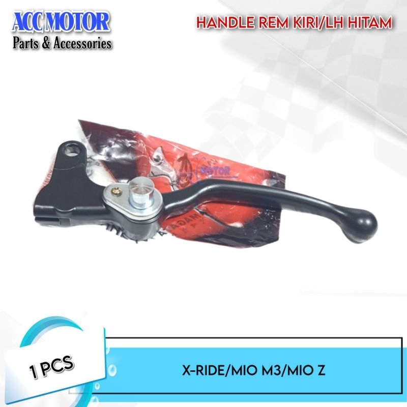 Jual HANDLE HANDEL REM KIRI/LH HITAM X-RIDE/MIO M3/MIO Z HIGH QUALITY ...