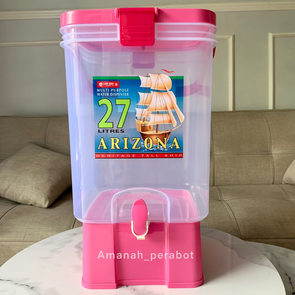 Jual Arizona 27 Liter Lionstar Dispenser Es Dispenser Air Minum ...