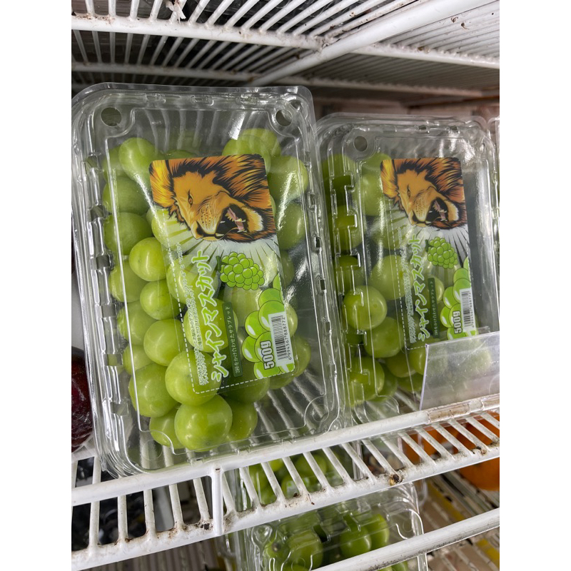 Jual ANGGUR SHINE MUSCAT PACK 500GRM | Shopee Indonesia