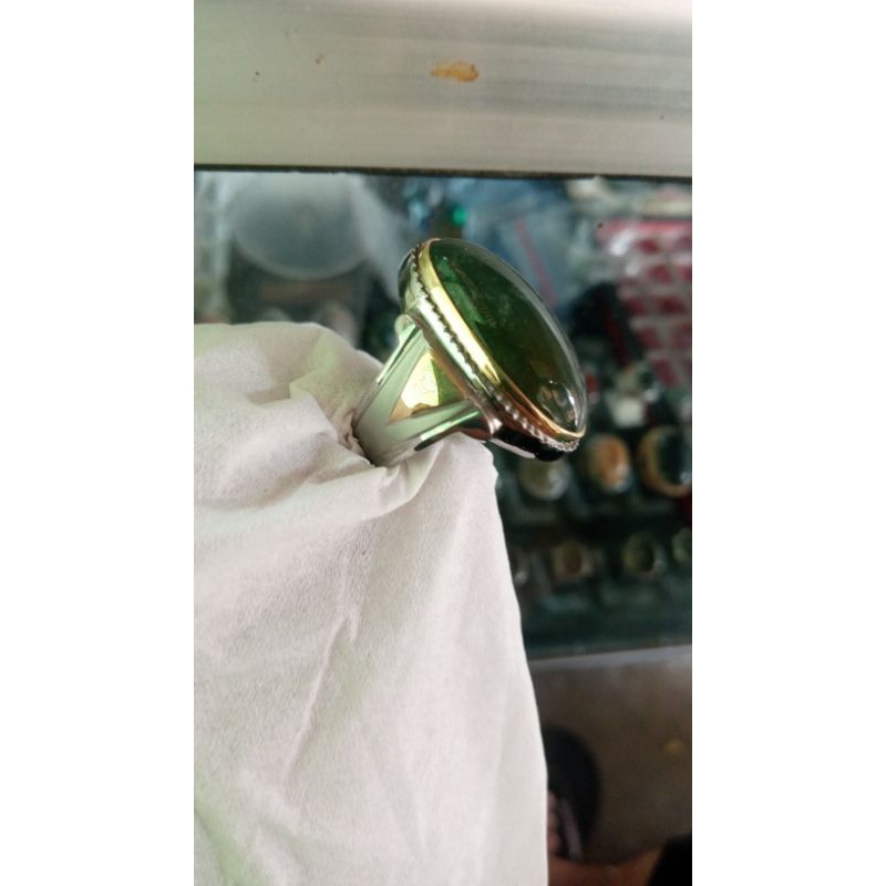 Jual emban ikat ring monel super doff handmadee | Shopee Indonesia