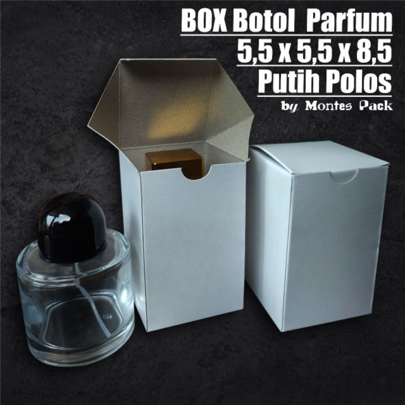 Jual Box Botol Parfum / 5,5 x 5,5 x 8,5 / Kemasan Botol byredo 50ml ...