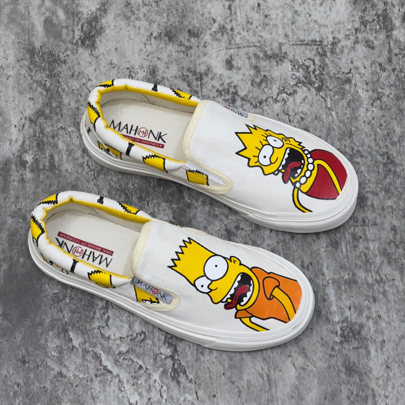 Jual SEPATU MAHONK - Slip On Karakter Sim C Original Lokal Brand ...