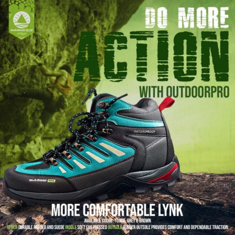 Jual Sepatu Outdoorpro Lynk | Sepatu Gunung Outdoorpro | Sepatu Hiking ...