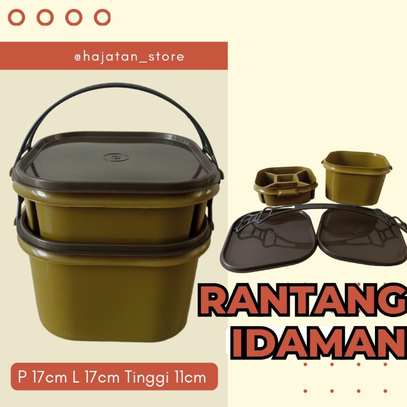 Jual RANTANG SEGI IDAMAN / RANTANG SUSUN 2 MURAH | Shopee Indonesia