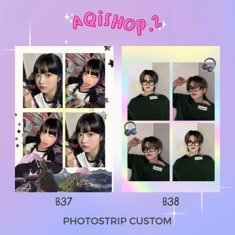 Jual SEHARI JADI PHOTOSTRIP 4 KOTAK CUSTOM CETAK FOTO SNPASHOT/DOUBLE ...
