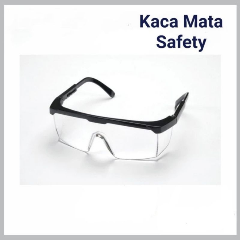Jual Kacamata Safety Bening / Kacamata Lab / Kacamata Las Bening ...