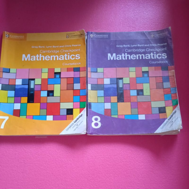 Jual Mathematics, Cambridge Checkpoint, Coursebook, Textbook.SMP kelas ...