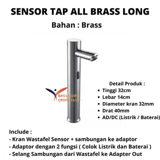 Jual Kran Sensor/Kran Wastafel Otomatis/Keran Air/Automatic Sensor ...