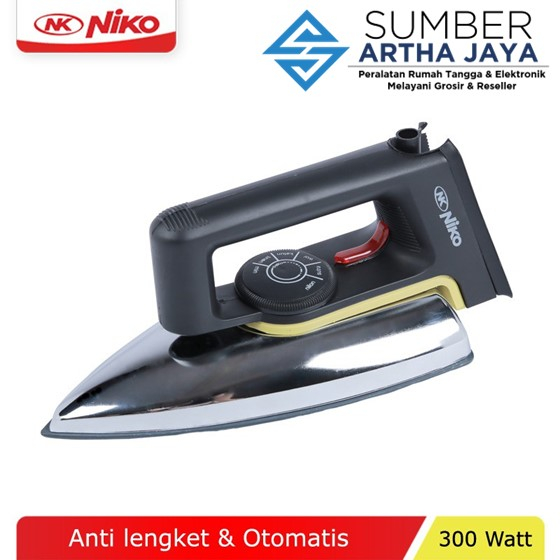 Jual NIKO NK-333S Setrika Otomatis Anti Lengket 300 W Stainless Steel ...
