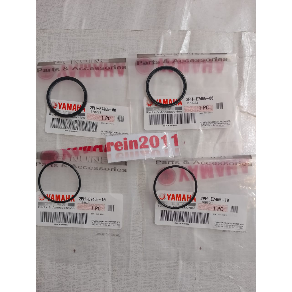 Jual SEAL SIL DAN ORING PULLY PULI SOUL GT 125 FINO 125 ASLI ORI YAMAHA 2PH E7465 00 (2PCS ...
