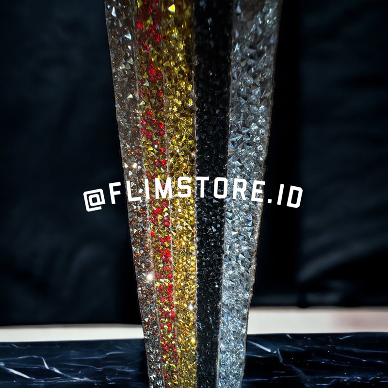 Jual Tikar Strip setrika Payet hotfix kristal rhinestone perbaris ...