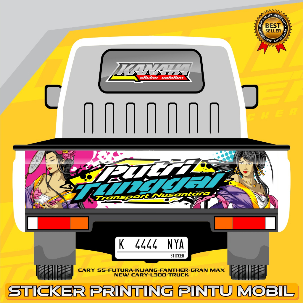 Jual Sticker Pintu Belakang Mobil Pick Up Panter / Grandmax / L300 ...