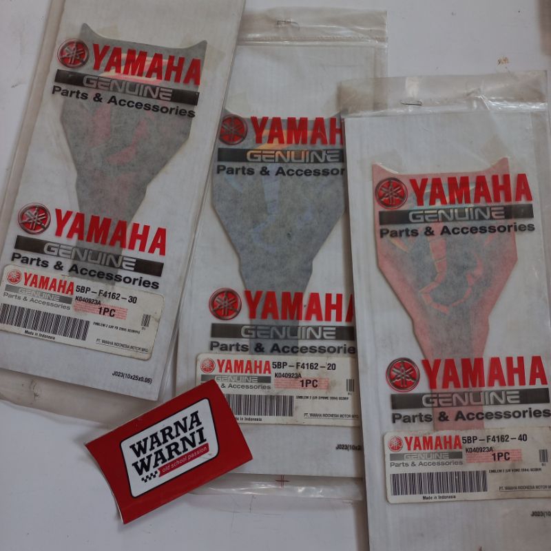 Jual Strip striping lis emblem tangki tanki Scorpio Z biru orange hitam ...