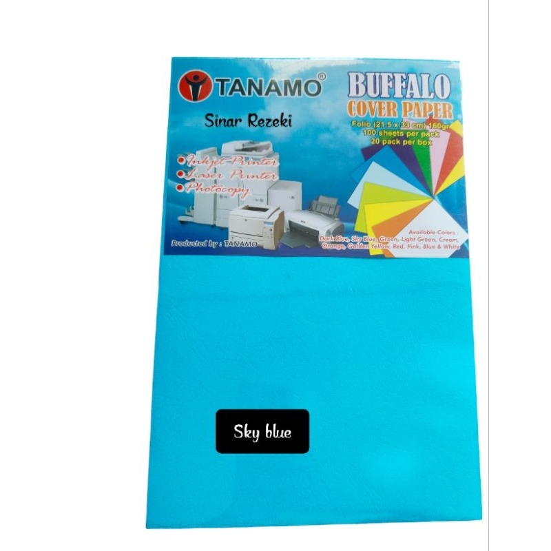 Jual 100 lembar!!Kertas fotokopi jilid/cover paper folio/kertas karton ...