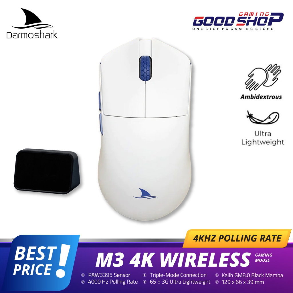 Jual DARMOSHARK M3 4K Gaming Mouse | Shopee Indonesia