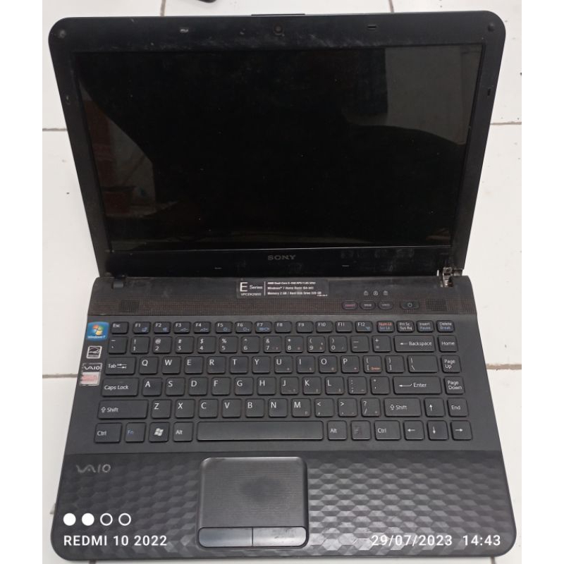 Jual Laptop sony vaio PCG-61B11W AMD DUAL-CORE E-450 APU DDR3 | Shopee ...