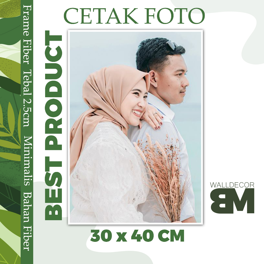Jual CETAK FRAME BLOCK UKURAN 30X40 CM | Shopee Indonesia