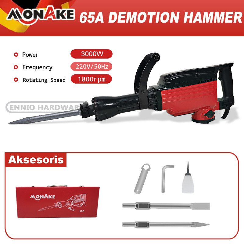 Jual Mesin Bobok Demolition Hammer Monake JACK Hammer Bobok Beton ...