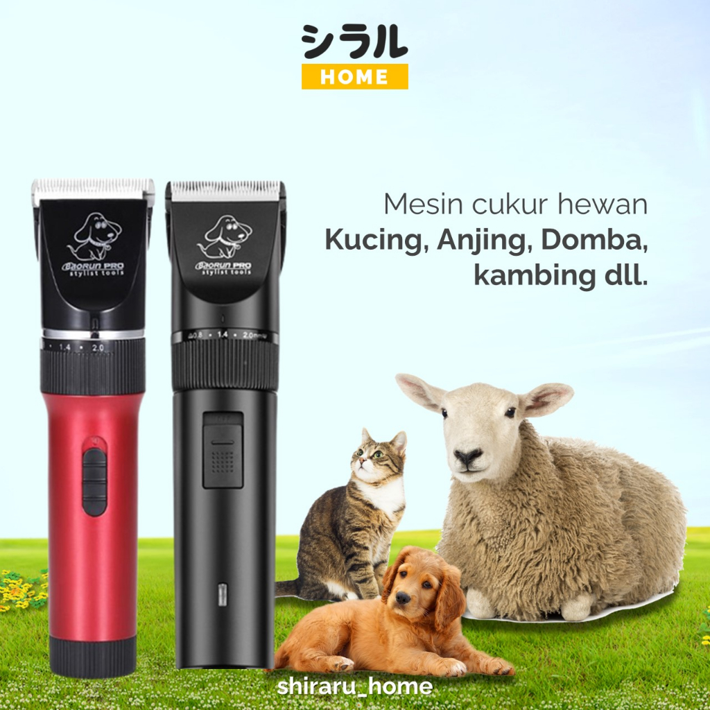 Jual BAORUN S1 P6 Alat Mesin Cukur Domba Kambing Kucing Anjing Bulu ...