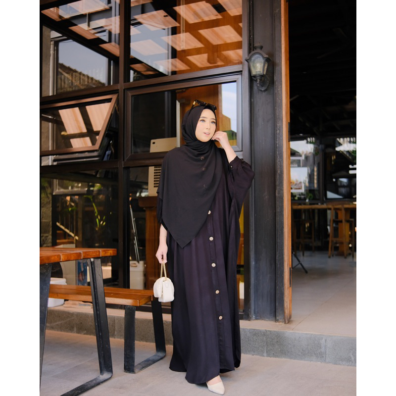 Jual Elsafahijabstyle- Veeya Kaftan oversize | Shopee Indonesia