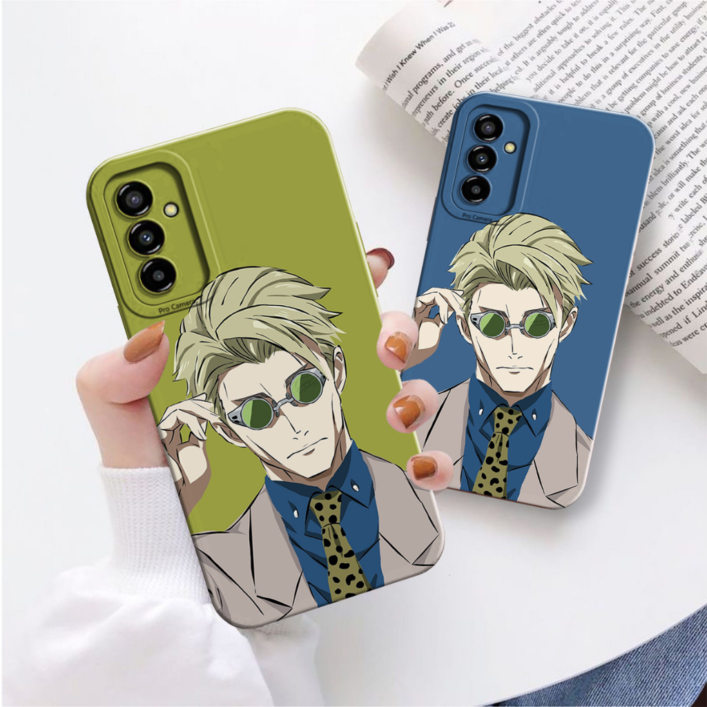 Jual SMS8] Softcare Macaron Prokamera Samsung a24 4G Motif Anime Kento ...