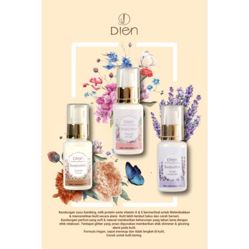 Jual DIEN - Hand and Body LOTION by Dien Perfume | Shopee Indonesia