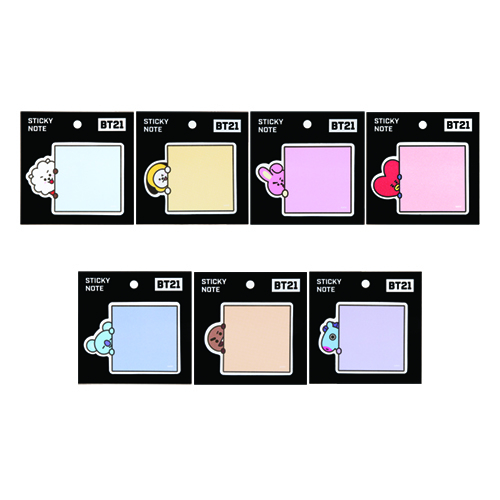 Jual BT21 Sticky Note Official | Shopee Indonesia