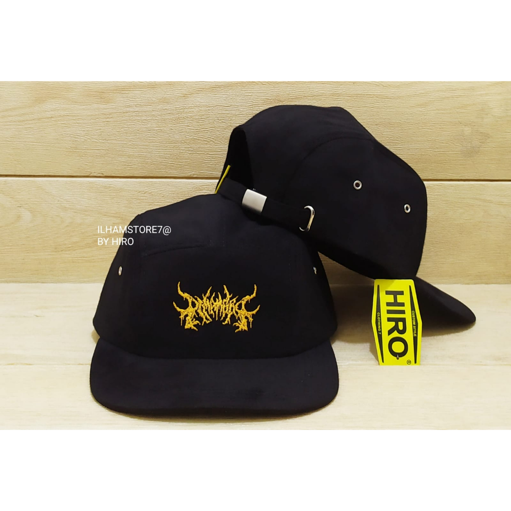 Jual [COD]Topi Snapback Bordir Lima Panel New Model/Topi Hip-Hop/Topi ...