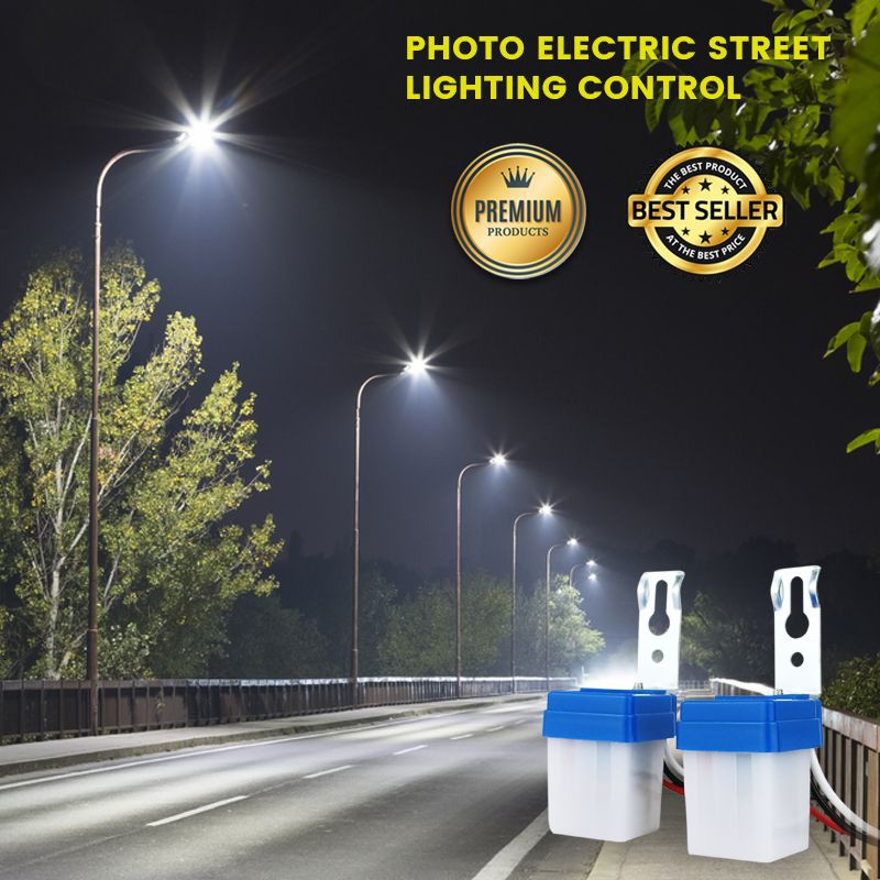 Jual Photocell 6A Sensor Cahaya Otomatis/Fotosel Wing Lock 220V ...