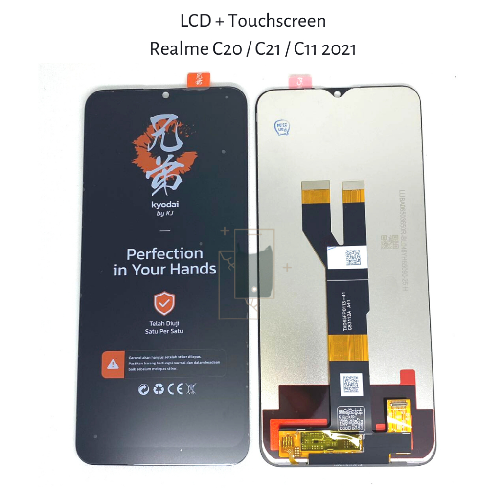 Jual LCD + Touchscreen Realme C20 / C21 / C11 2021 / Narzo 50i Ori Full Set | Shopee Indonesia