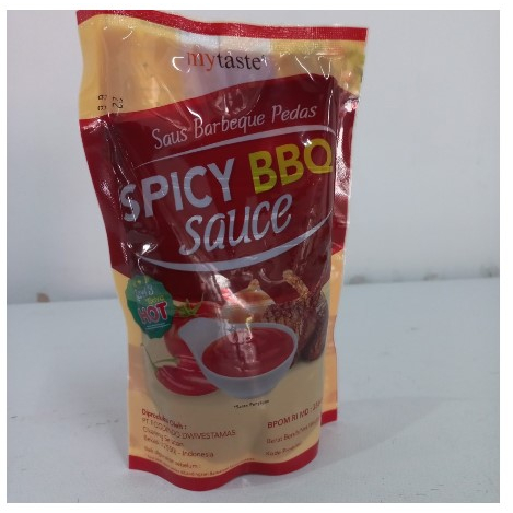 Jual My Taste BBQ Sauce Pedas Lvl 3 My Taste 500 GR Barbeque Saus ...