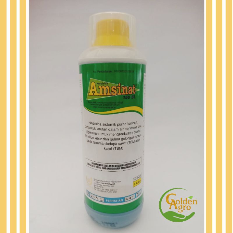Jual HERBISIDA AMSINAT 150SL SL 1LT LT OBAT RUMPUT LULANGAN MURAH ...