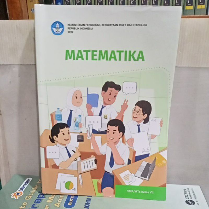 Jual buku matematika untuk SMP kelas 7 penerbit kementerian pendidikan Republik Indonesia tahun ...