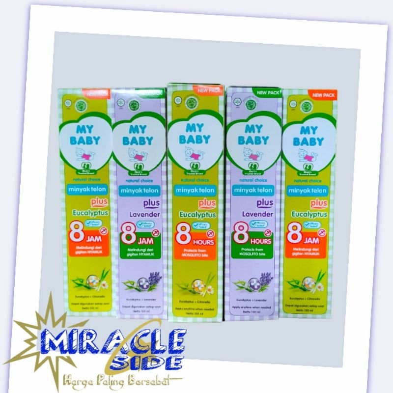 Jual My Baby Minyak Telon Plus 150ml 90ml 60ml Murah exp 2025 | Shopee Indonesia